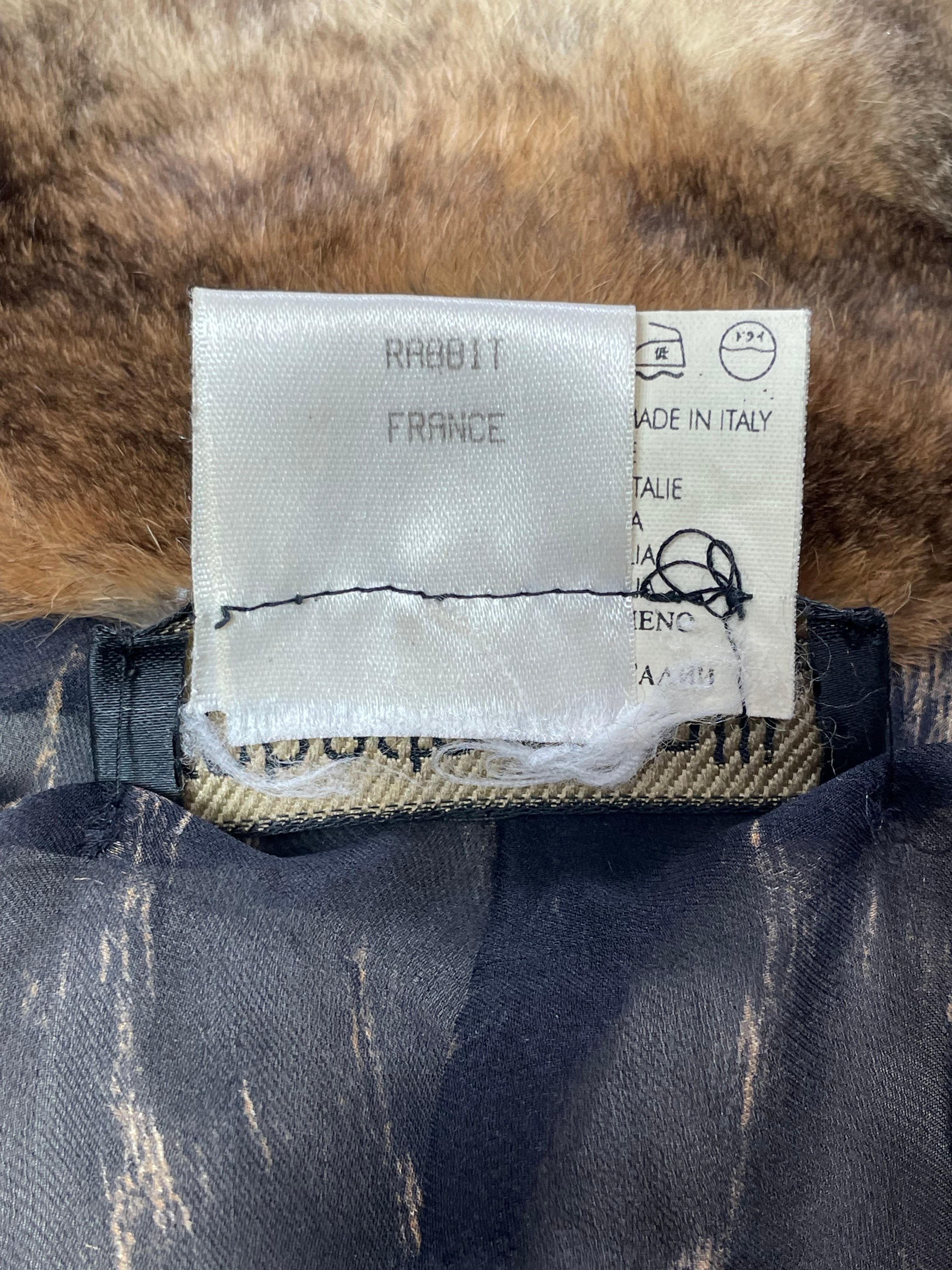 F/W 2000 Roberto Cavalli Runway Rex Chinchilla Fur Fitted Ruffle Jacket ...