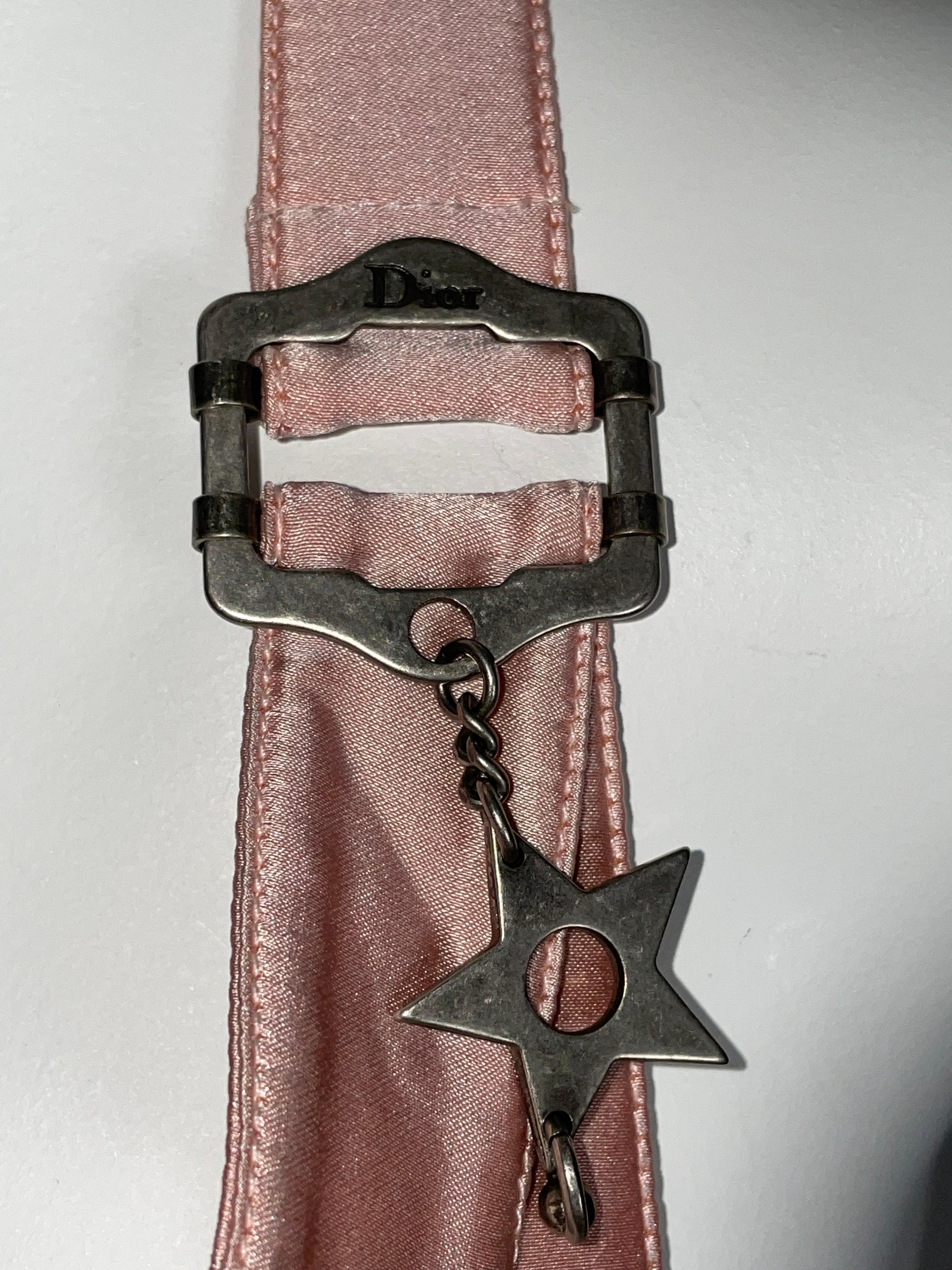 F/W 2003 Christian Dior by John Galliano Pink Satin Corset Thong ...