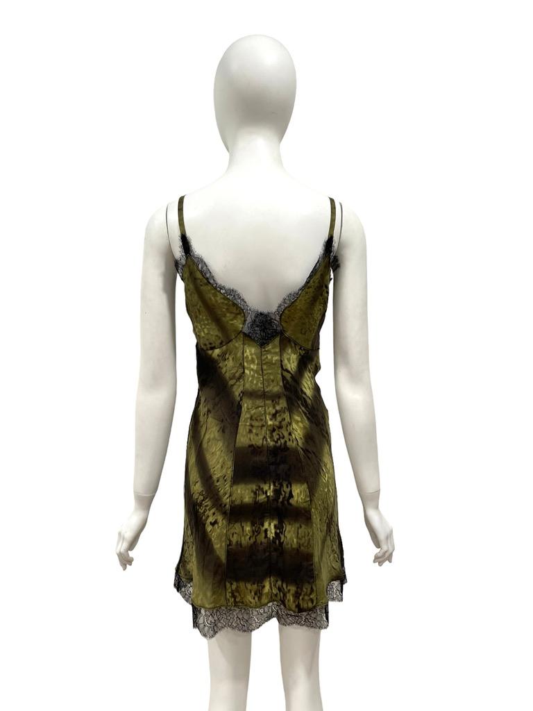 F/W 2004 Prada Silk Slip Mini Dress at 1stDibs