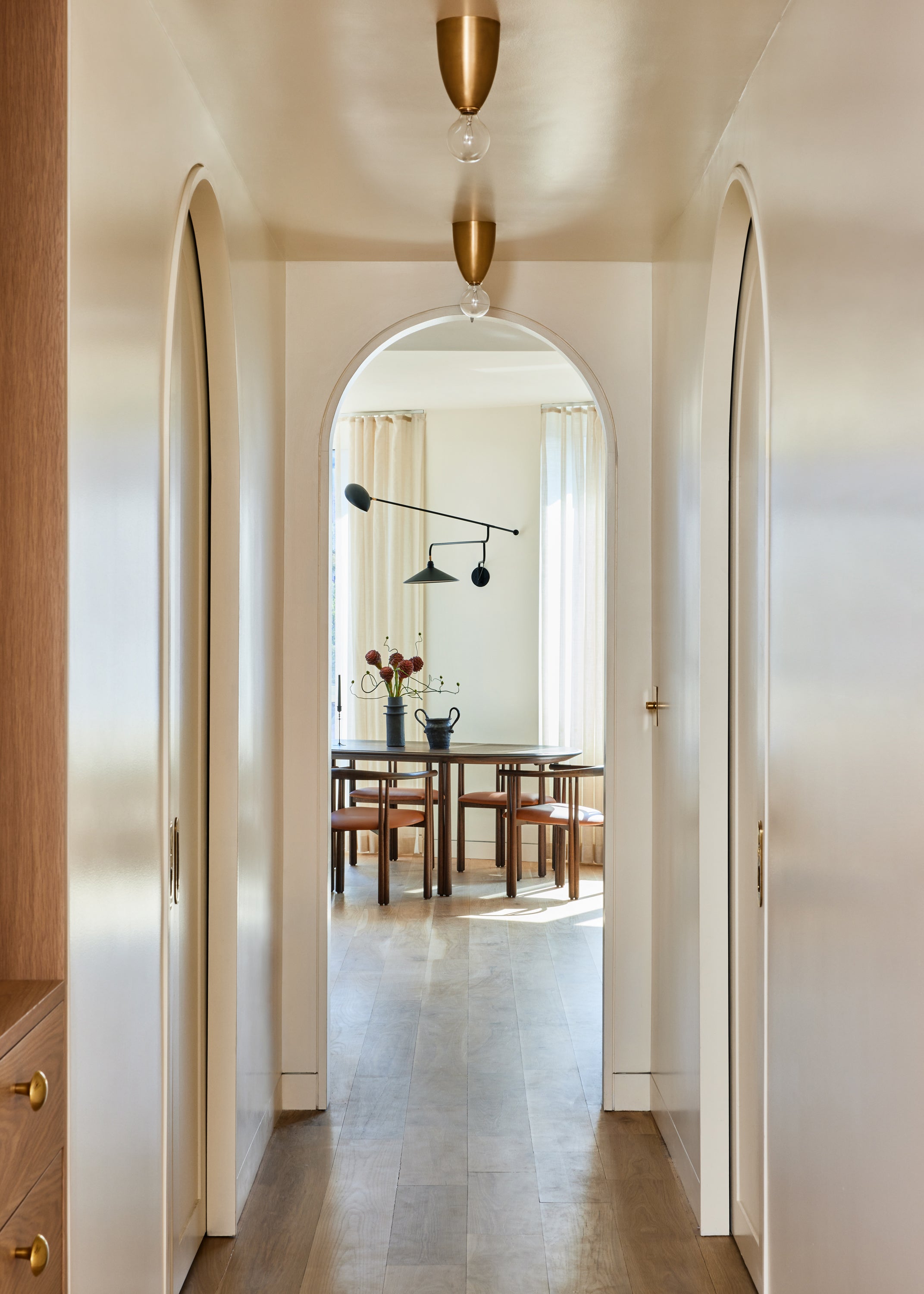 Arch, a Contemporary Wall Sconce in Vintage Silver, Available ADA ...