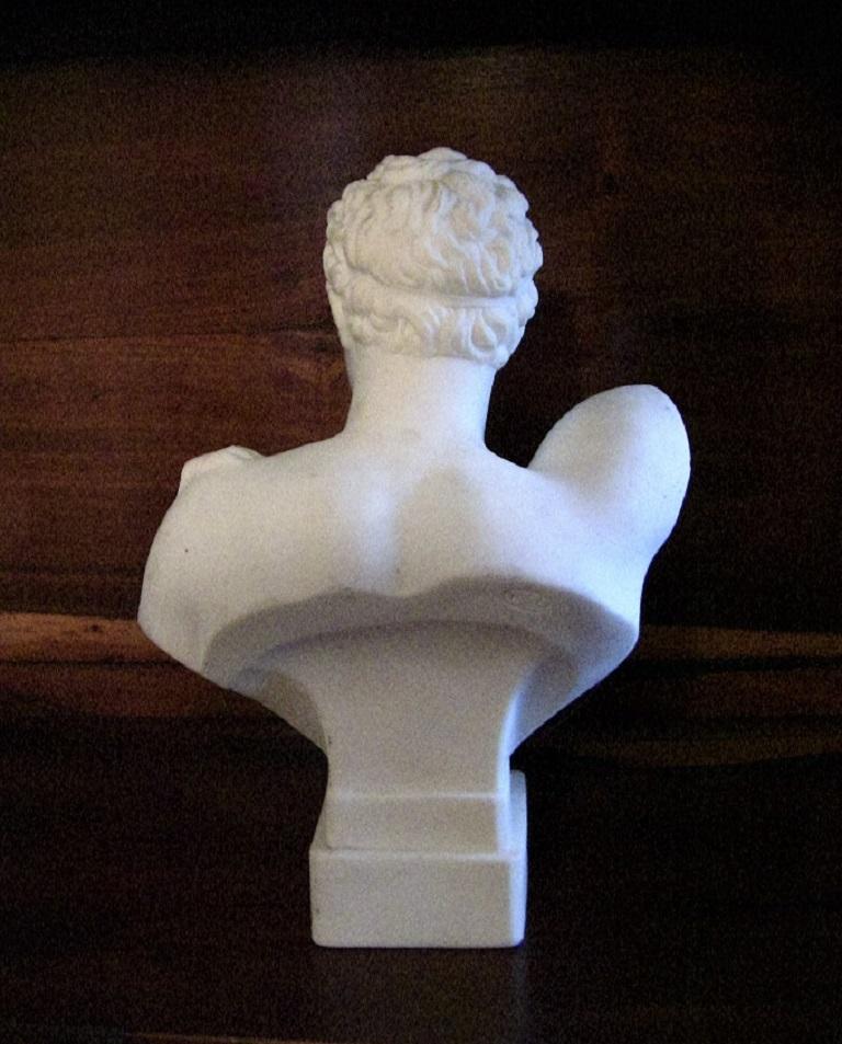 19th Century Hermes Parian Ware Bust at 1stDibs