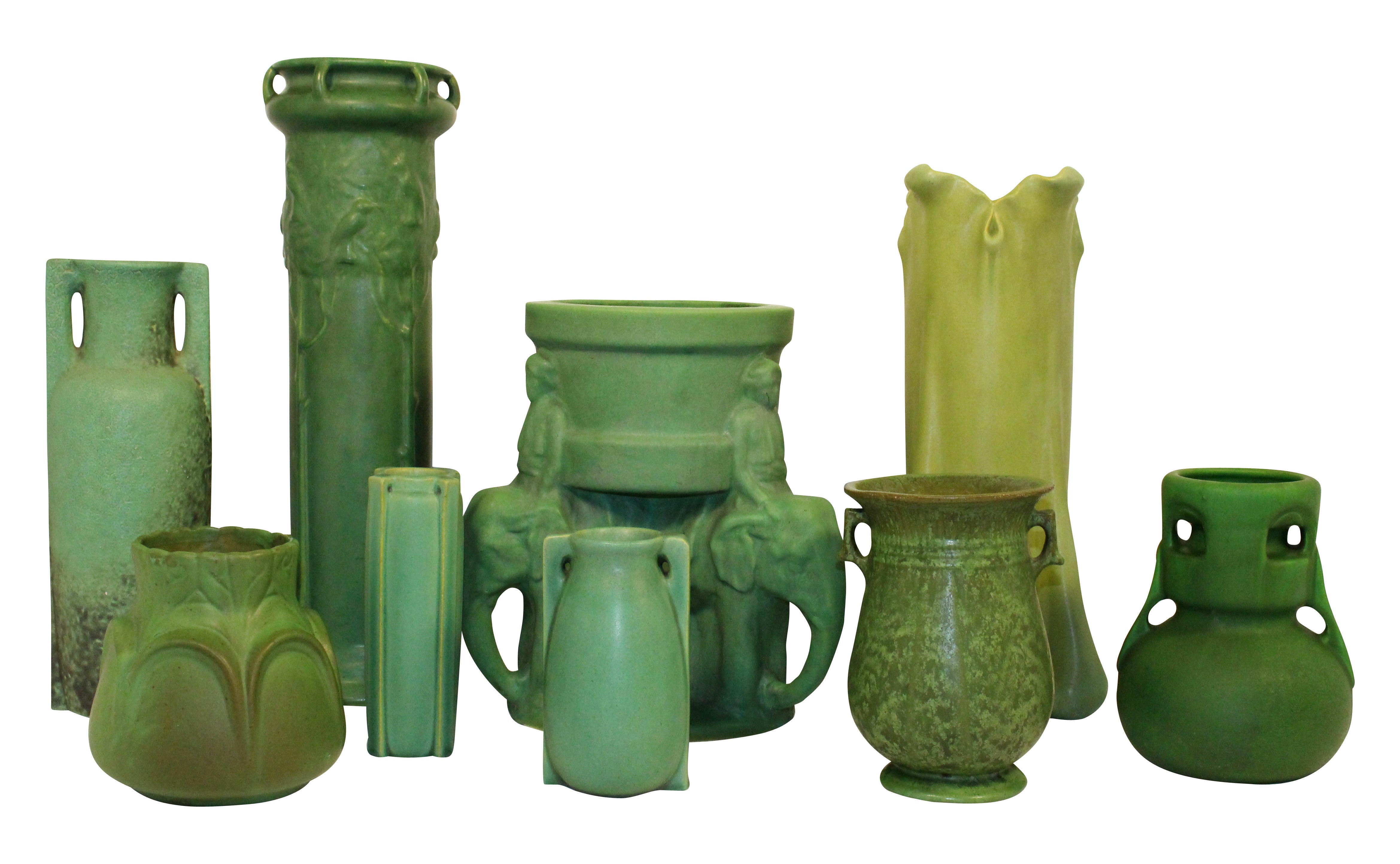 George Ohr Biloxi 1880s-1909 Studio Art Pottery Bisque Ceramic Pitcher ...