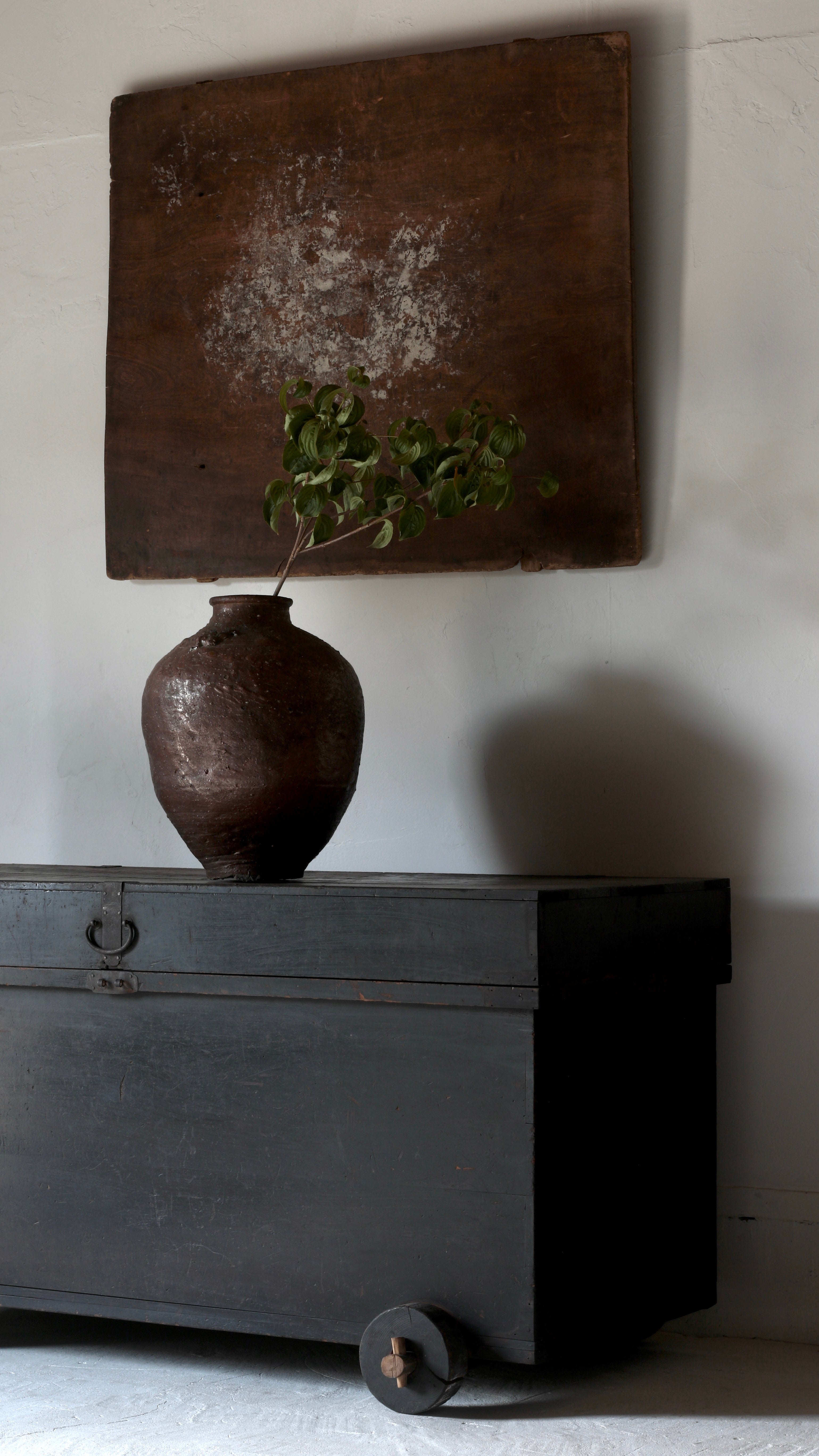 Japanese Antique Primitive Table / Coffee Table Display Stand / Wabi ...