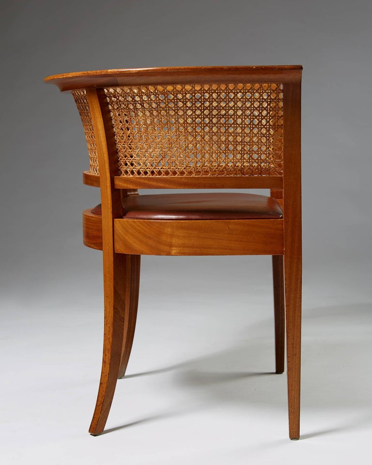 Faaborg Chair Designed by Kaare Klint for Rud. Rasmussen, Denmark, 1914 ...