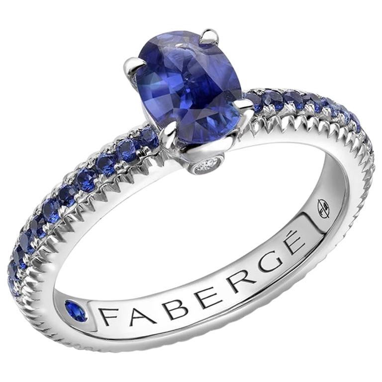 Fabergé Collection Three Colors of Love Gubelin Cert 6.01 Carat ...