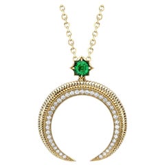 Modern Fabergé Rococo 18 Karat Yellow Gold Multicolored Pendant ...
