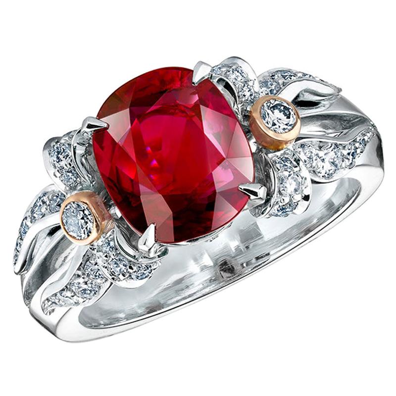 Fabergé Alix Ruby Ring For Sale at 1stDibs