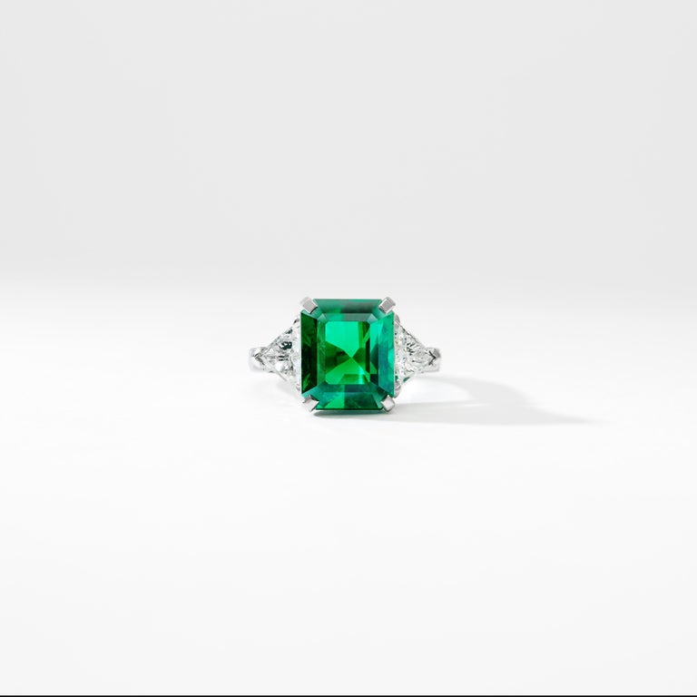 Fabergé Emerald Ring For Sale at 1stDibs