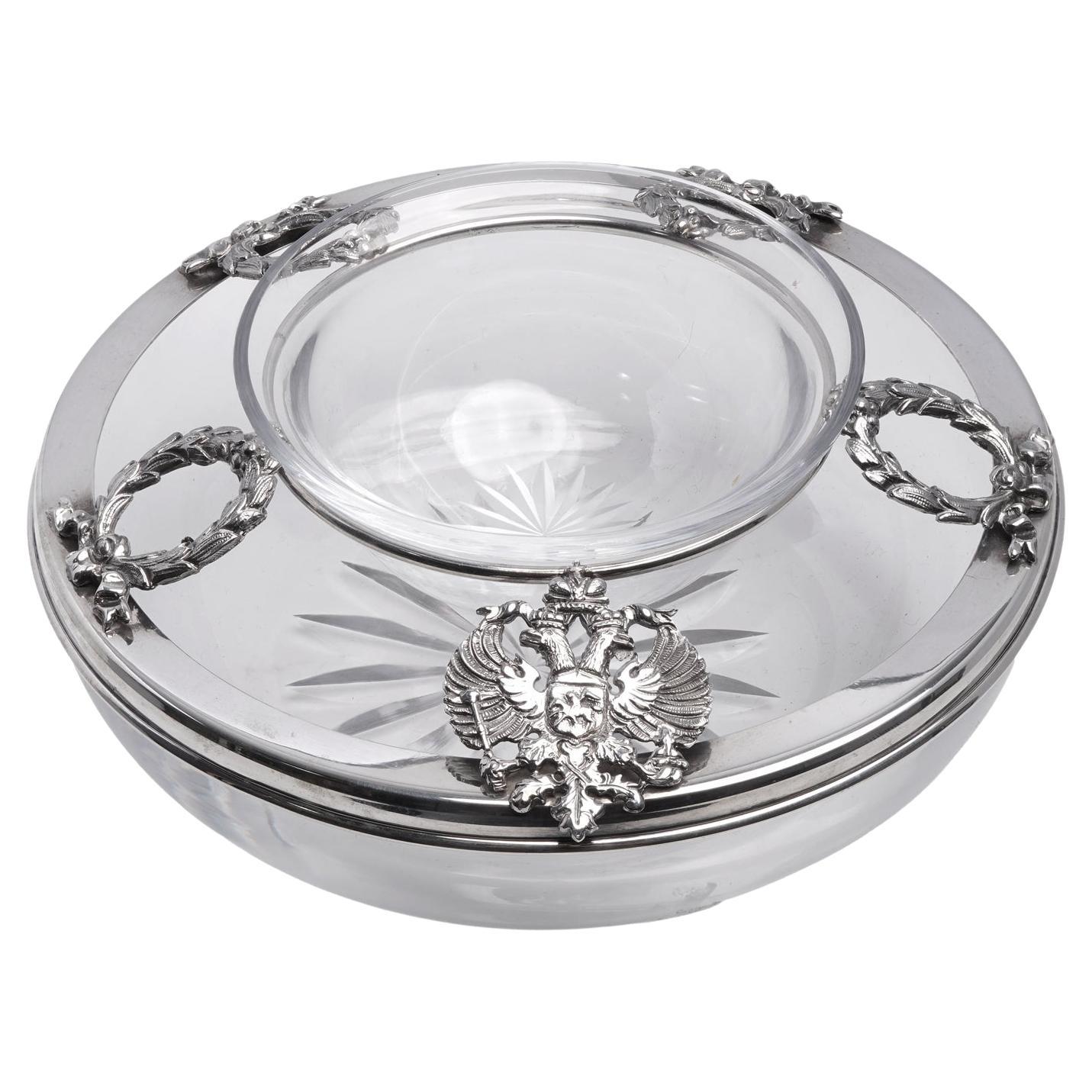 Fabergé Silver Flatware Service For Sale at 1stDibs