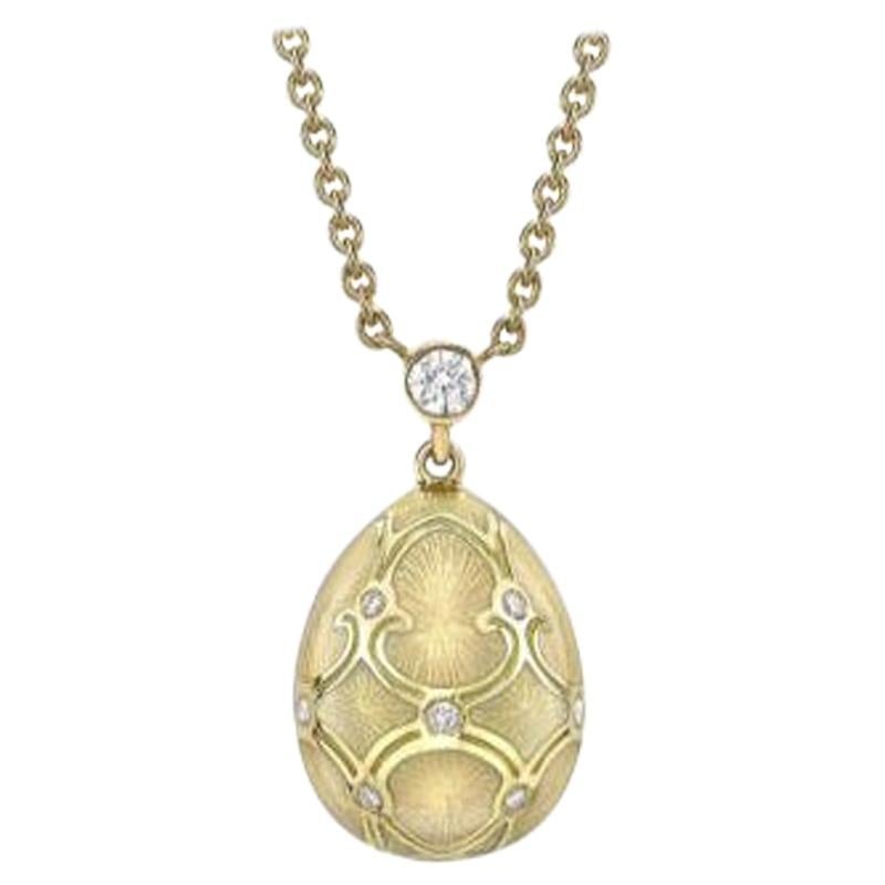 CARL FABERGE Antique Guilloche Enamel Egg Pendant at 1stDibs | faberge ...