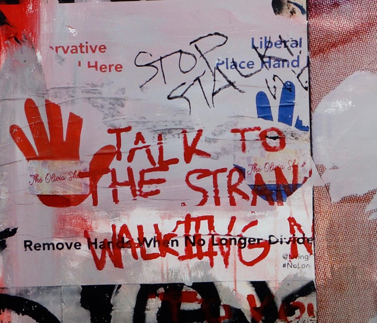 Fabien Rocca - Talk to the Stranger - Graffiti For Sale at 1stDibs