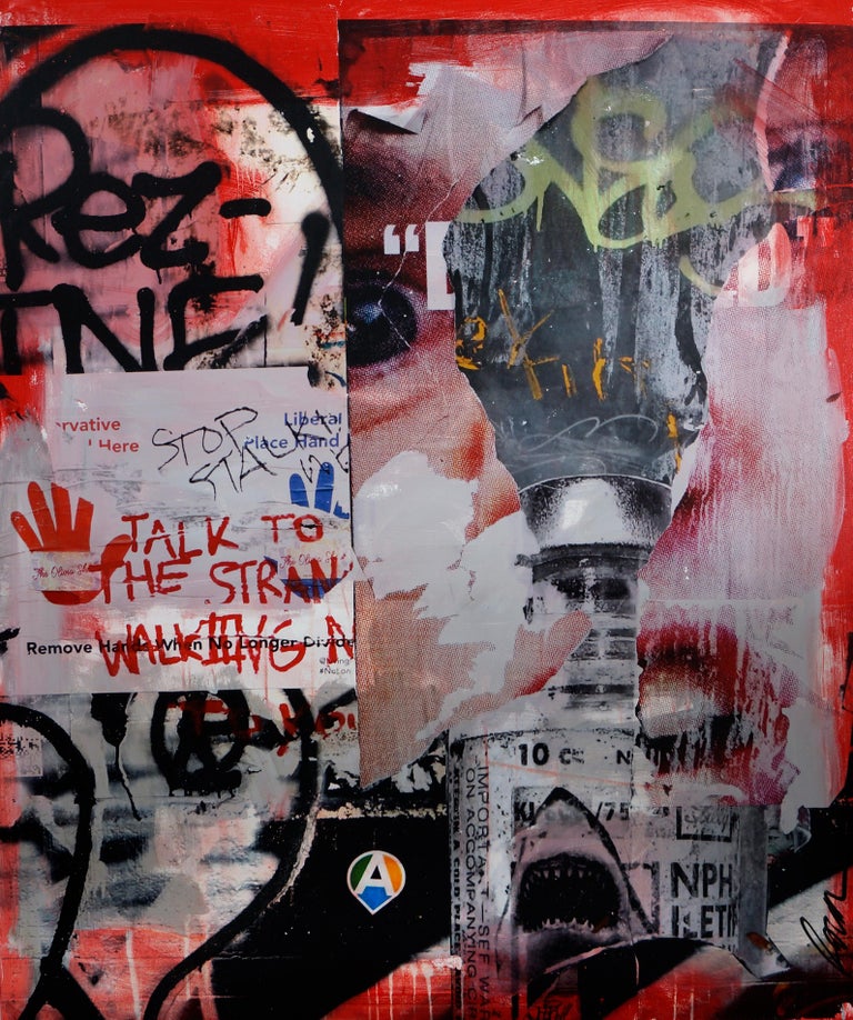 Fabien Rocca - Talk to the Stranger - Graffiti For Sale at 1stDibs