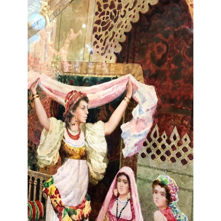 Fabio Fabbi - Fabio Fabbi ‘Italian, 1861-1946’ Pair of Orientalist ...