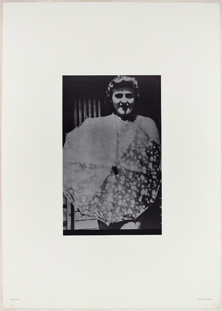 Fabio Mauri - Amano il Bello - Original Screen Print by Fabio Mauri For ...