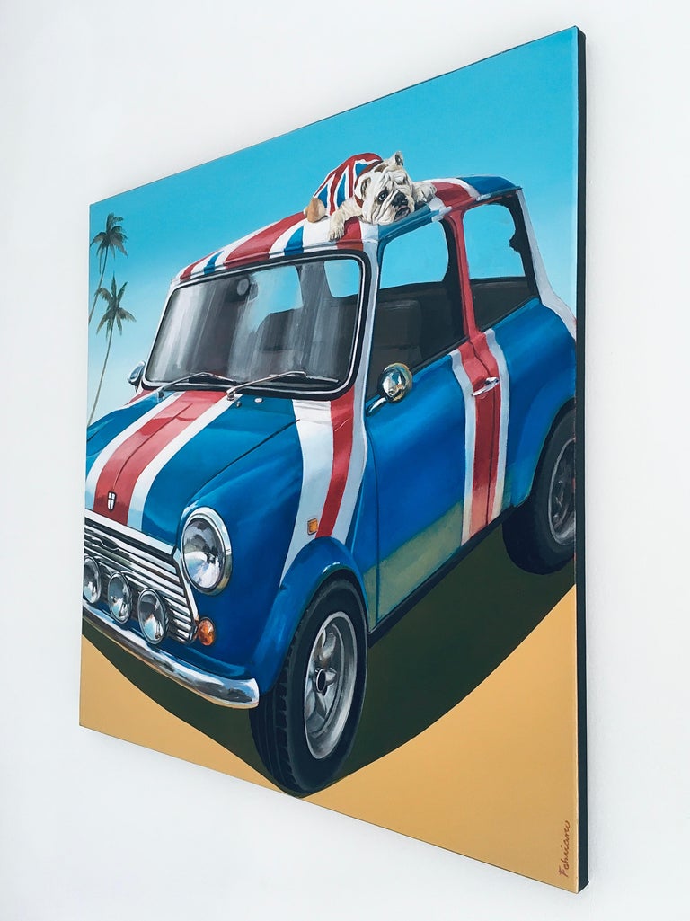 Fabriano - So British - car animal wildlife painting vehicle realism ...