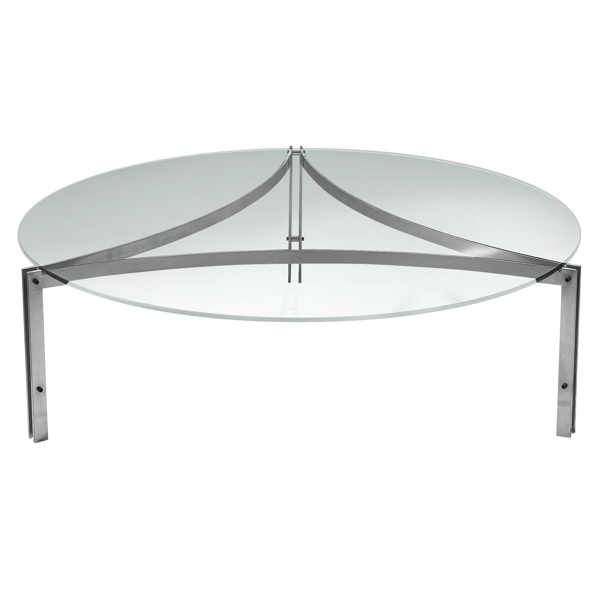 Fabricius and Kastholm Inspired Scimitar Cocktail Table For Sale at 1stDibs