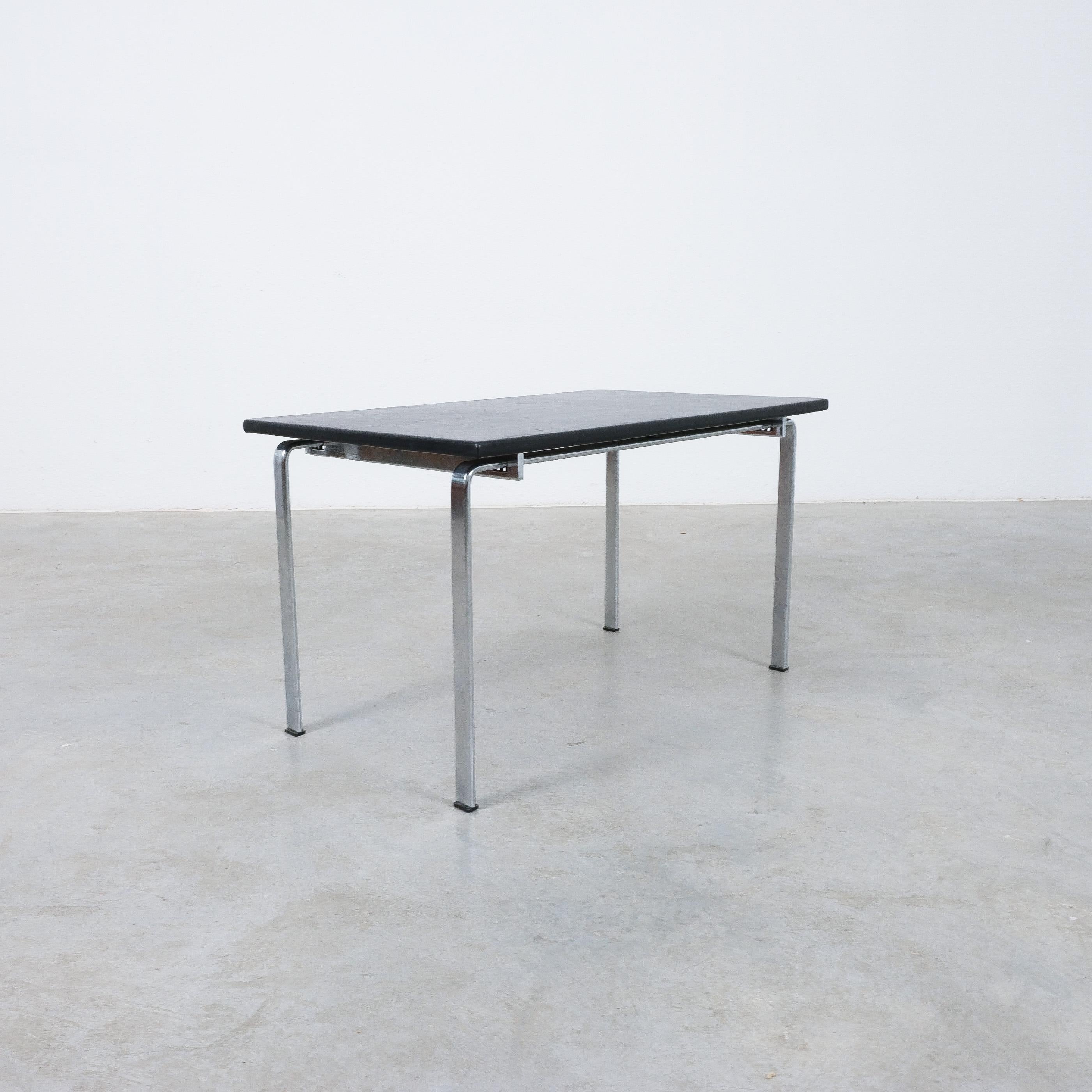 Fabricius and Kastholm FK90 Leather Table for Kill International, 1960 ...