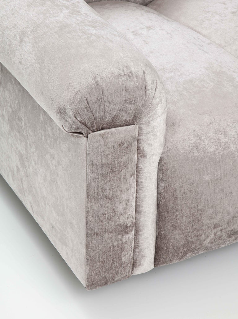 Fabulous 1980's Steve Chase Sofa For Sale at 1stDibs