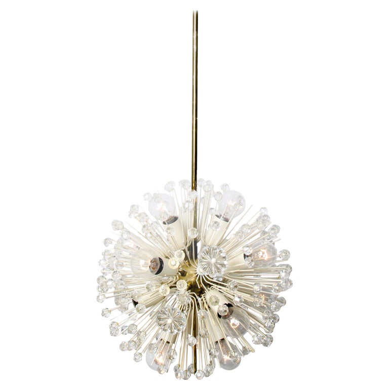 Fabulous Emil Stejnar Snowball Orbit Sputnik Chandelier Vintage Austria ...