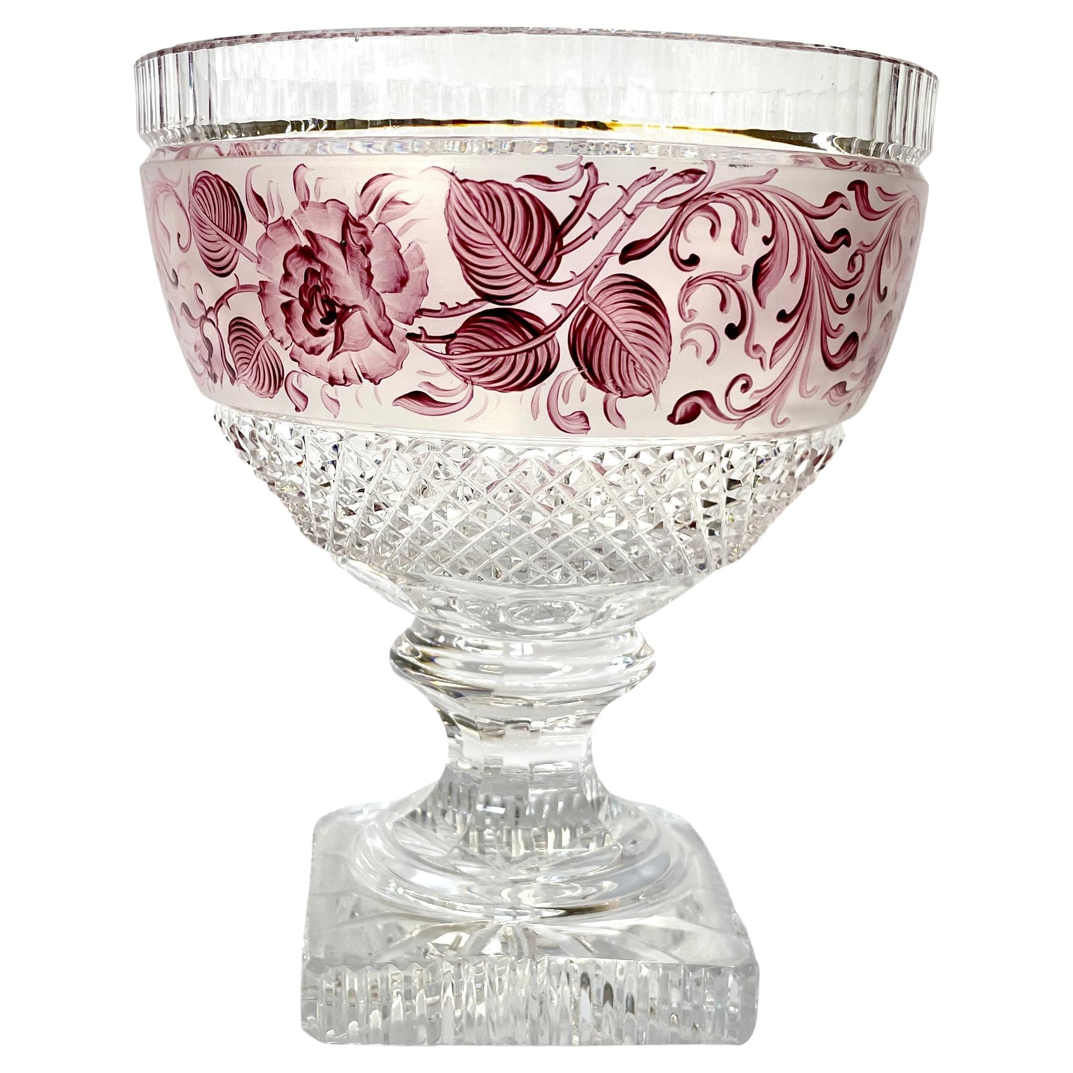 Large and Fabulous Moser Stemware and Table Service at 1stDibs