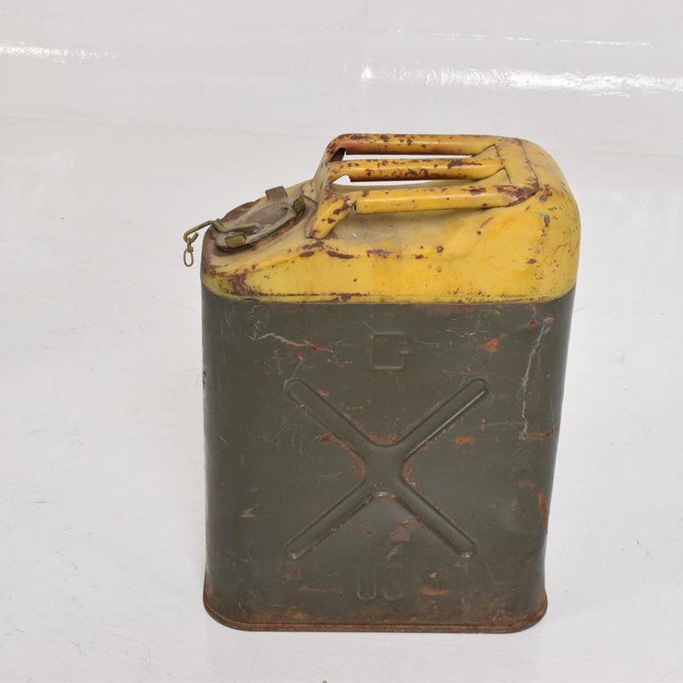 Fabulous Vintage Industrial Collectible US Military WWII Fuel Gas Tanks ...