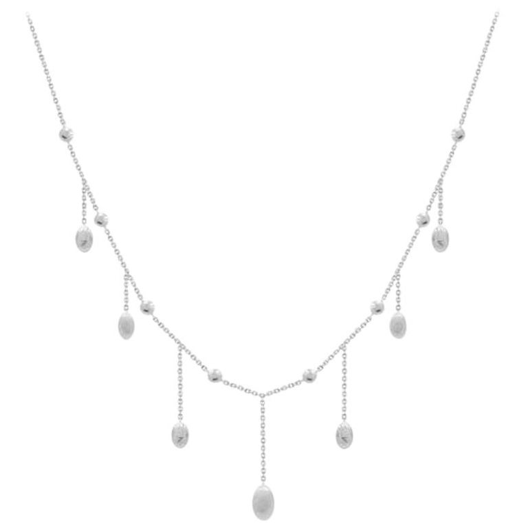 Fabulous White Gold Dangle Necklace for Her For Sale at 1stDibs | white ...