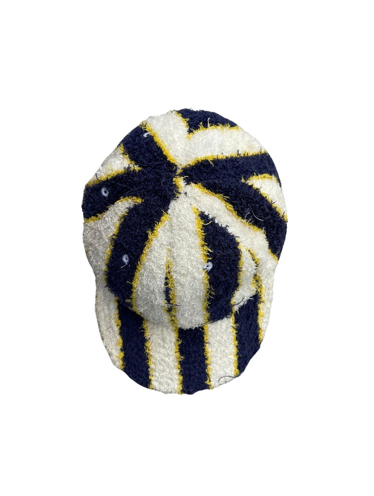 Facetasm Frayed Mohair Baseball Cap For Sale at 1stDibs