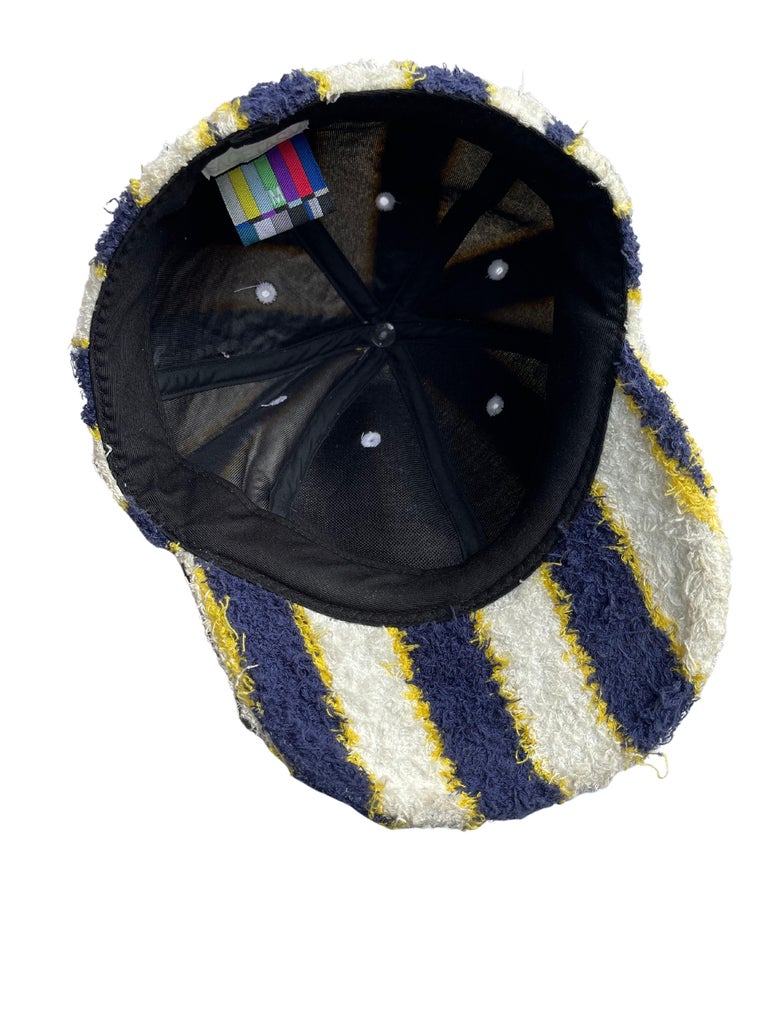 Facetasm Frayed Mohair Baseball Cap For Sale at 1stDibs