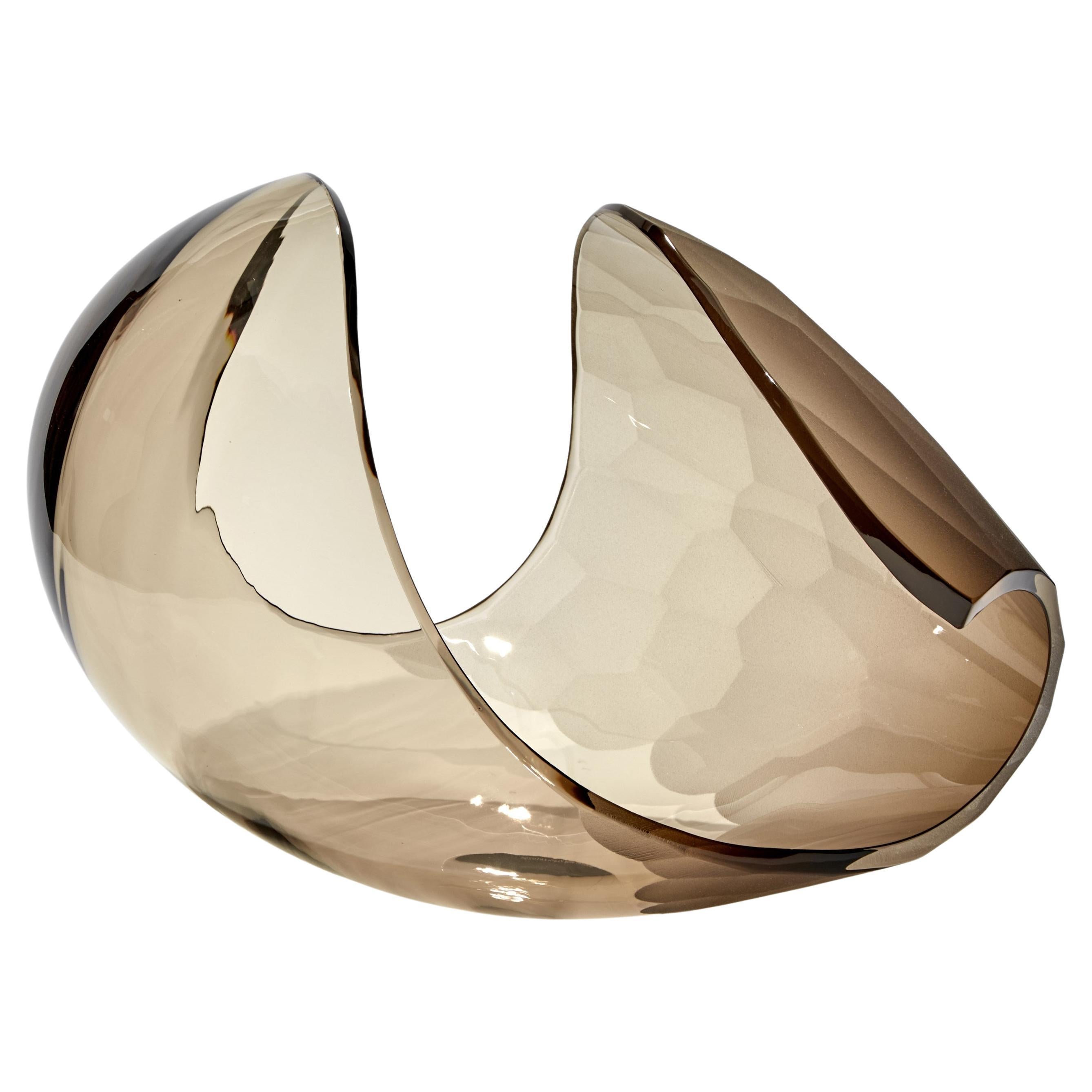 Planet in Soft Pink, a unique Glass Sculpture and Centrepiece by Lena ...