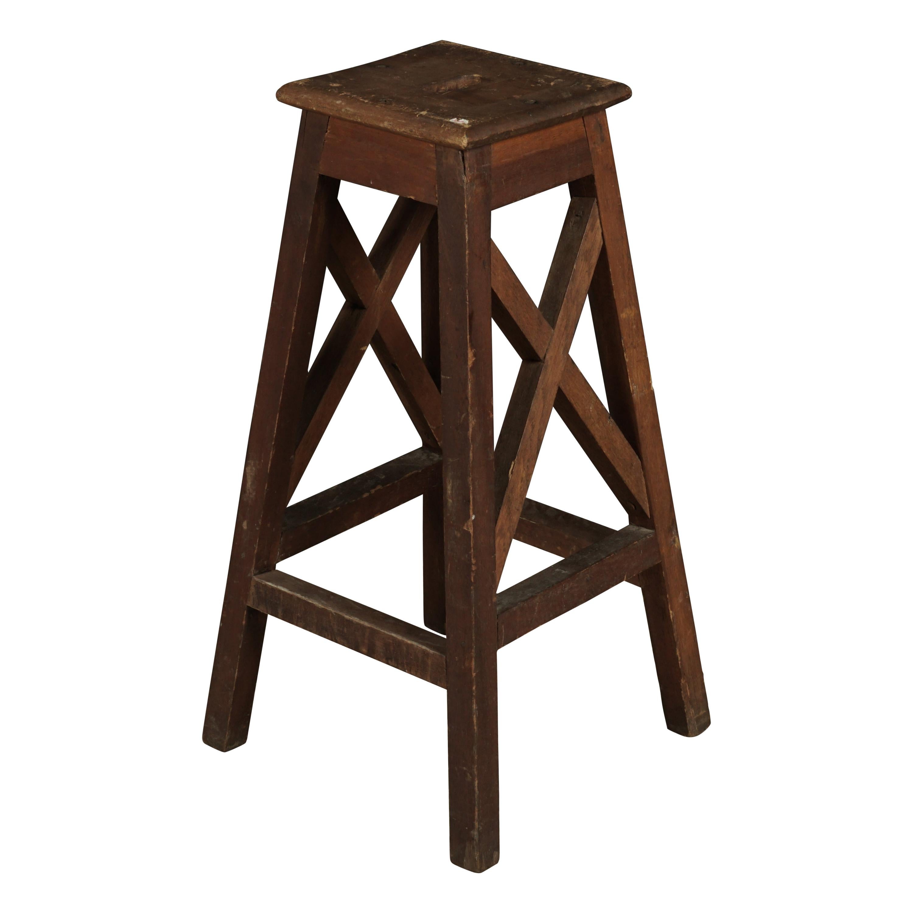 Pair of Necchi Factory Stools at 1stDibs