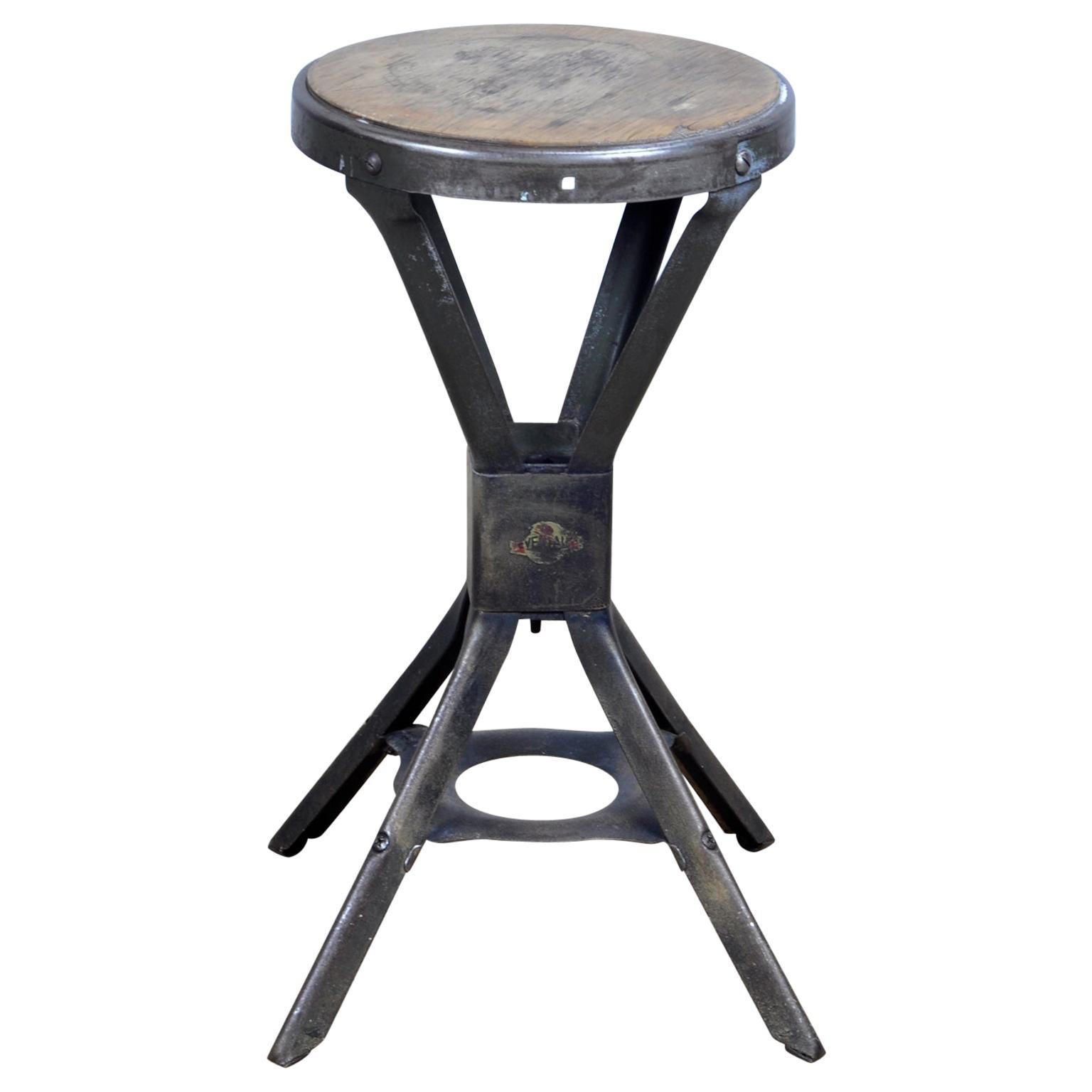 Factory Stool Manufactured by Evertaut, 1950s at 1stDibs | evertaut ...