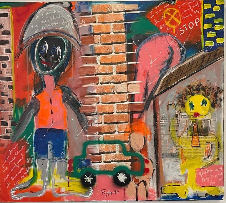 Fadia Attieh - Life in the ghetto For Sale at 1stDibs