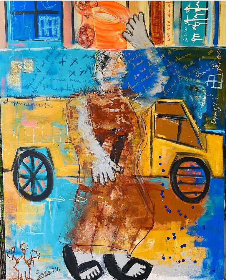 Fadia Attieh - Scene of life For Sale at 1stDibs