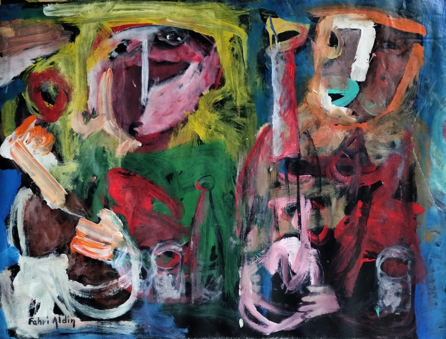 Fahri Aldin - 'Just Married' Original Painting on Canvas by Artist ...