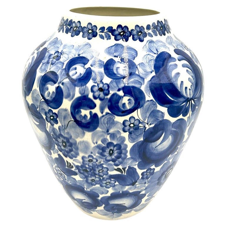 Faience vase, Włocławek, Poland, 1960s For Sale at 1stDibs