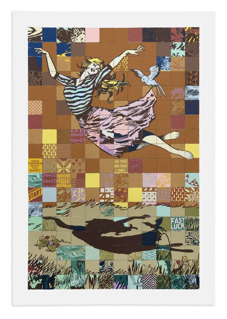Faile - FAILE: Falling For FAILE - Huge Screen print signed/numbered ...