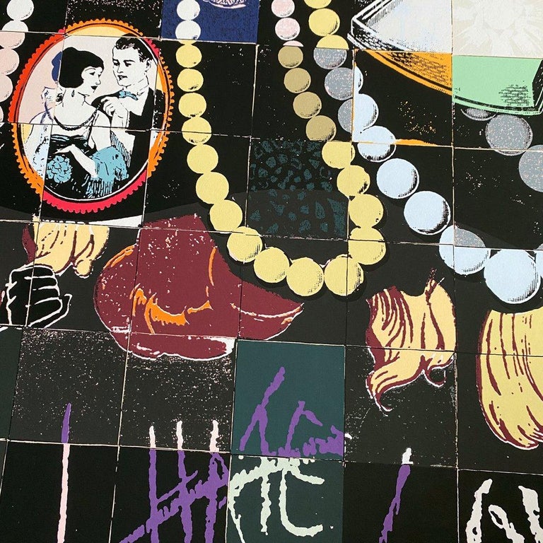 Faile - FAILE: HOLLYWOOD NIGHTS! Huge work hand signed and numbered Pop ...