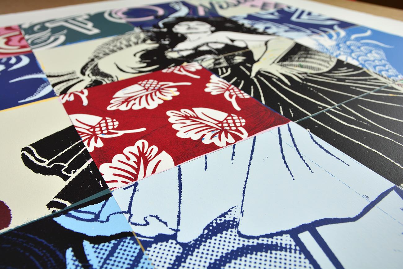 Faile - FAILE: Visions Victoire - Huge Screen print signed/numbered Pop ...