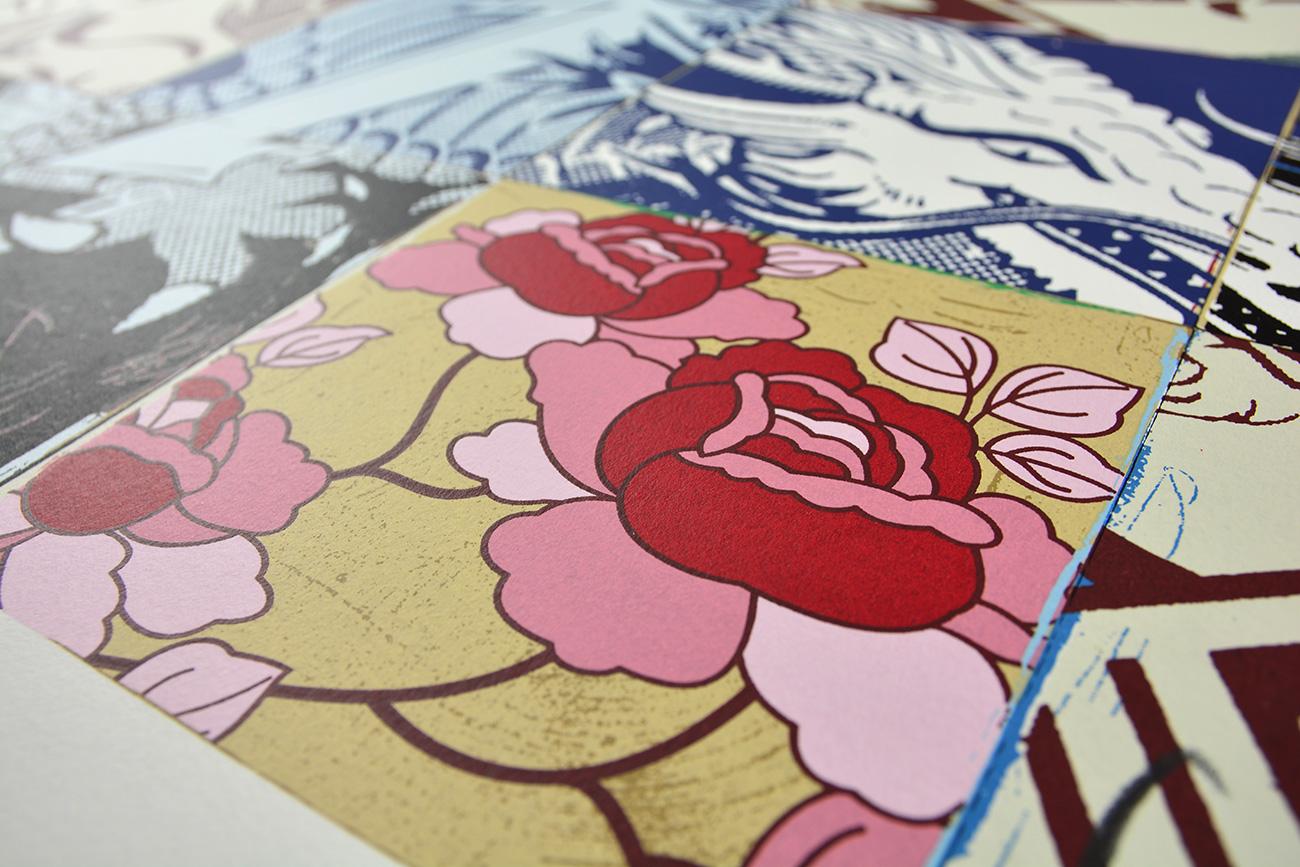 Faile - FAILE: Visions Victoire - Huge Screen print signed/numbered Pop ...