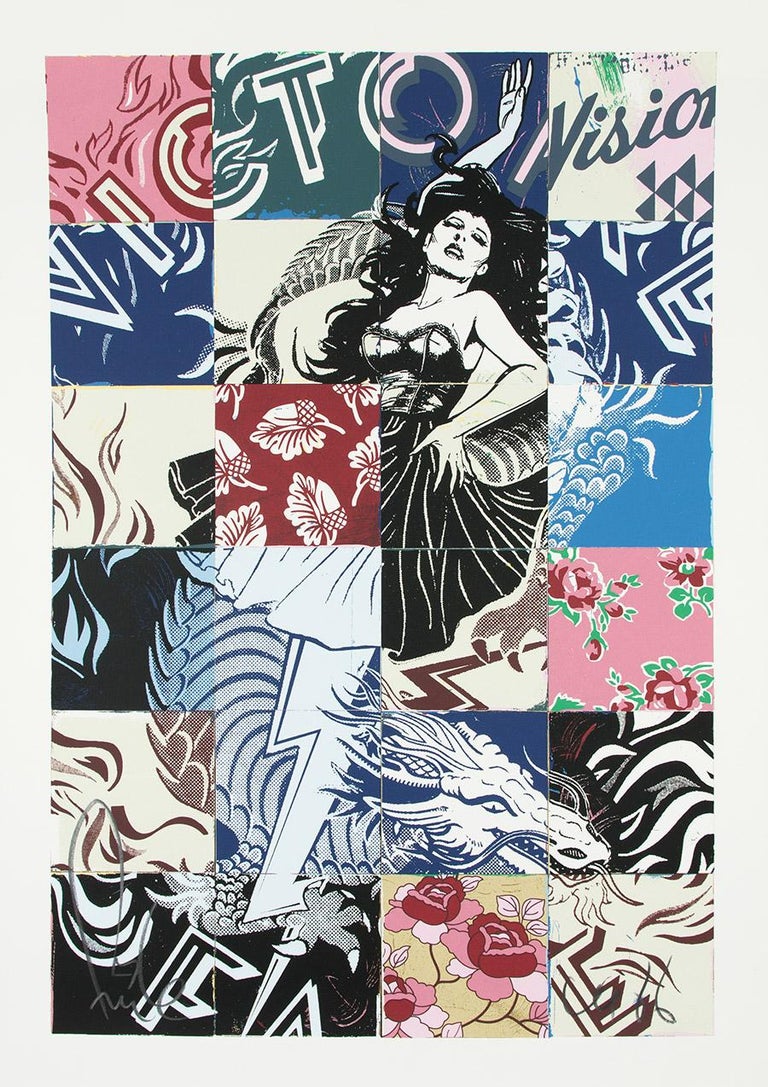 Faile - FAILE: Visions Victoire - Huge Screen print signed/numbered Pop ...