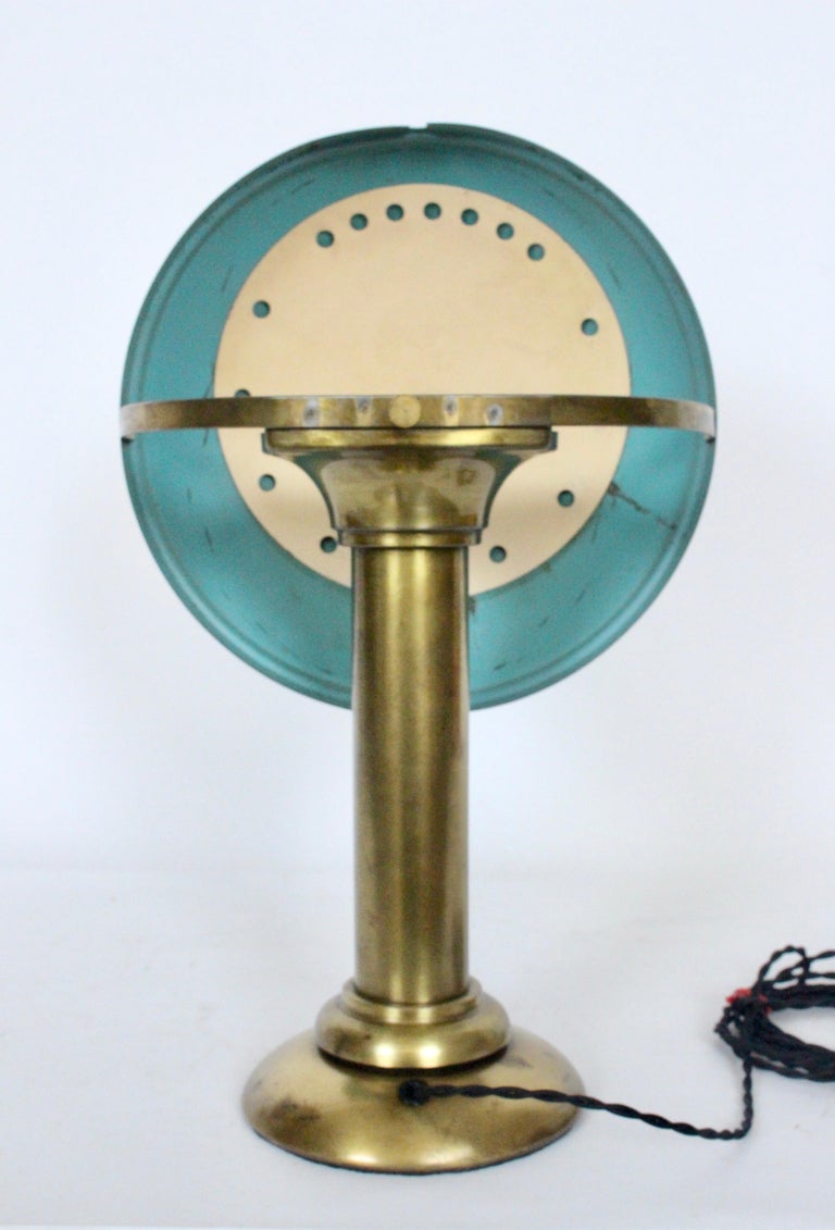 Fairies Mfg. Co. Brass Cantilever Desk Lamp, 1920s For Sale at 1stDibs