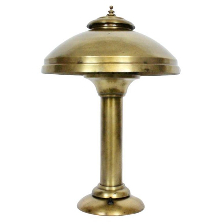 Fairies Mfg. Co. Brass Cantilever Desk Lamp, 1920s For Sale at 1stDibs