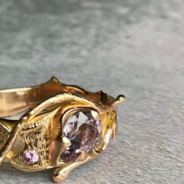 Fairytale Twig Ring, Rose Bramble and Thorns Ring, Sleeping Beauty Ring ...