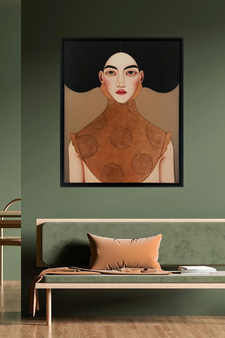 Faïza Maghni - Noir et Or For Sale at 1stDibs