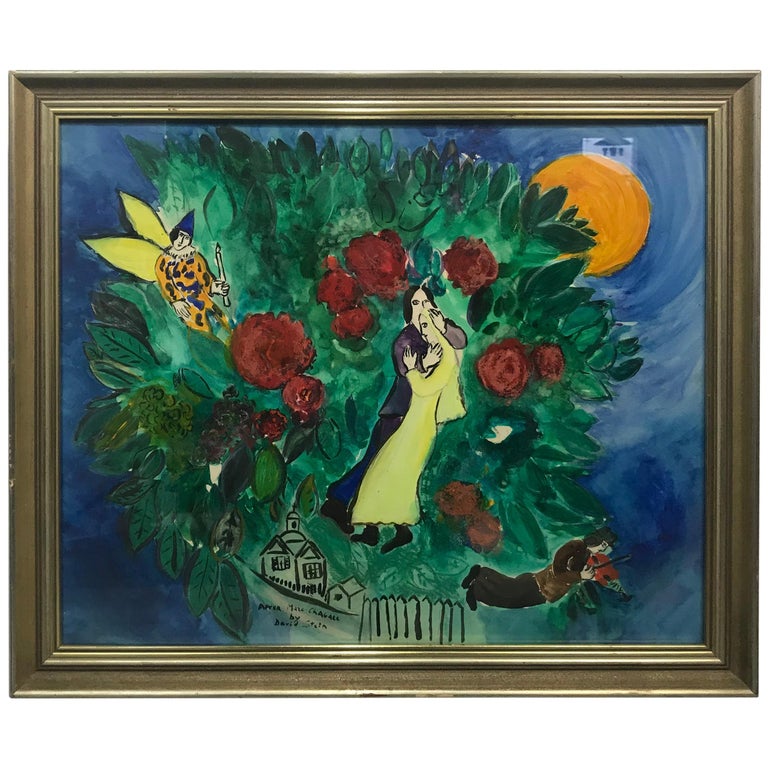 Famed Forgery Artist David Stein, Tribute to Marc Chagall at 1stDibs ...