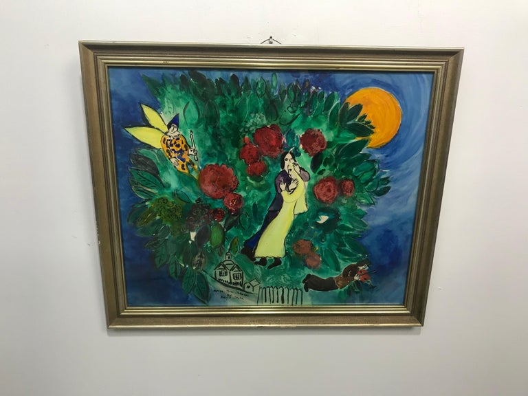 Famed Forgery Artist David Stein, Tribute to Marc Chagall at 1stDibs ...