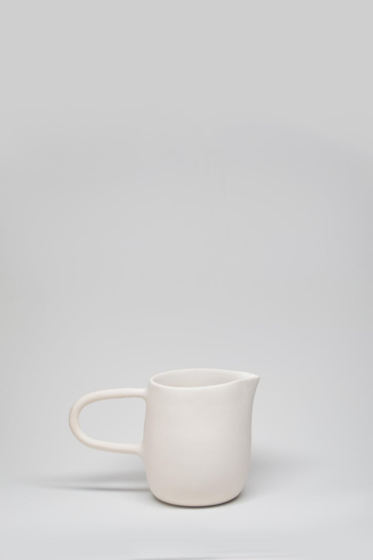 "Family" Jugs Small, Brushed Porcelain and Glazed Interior For Sale at ...