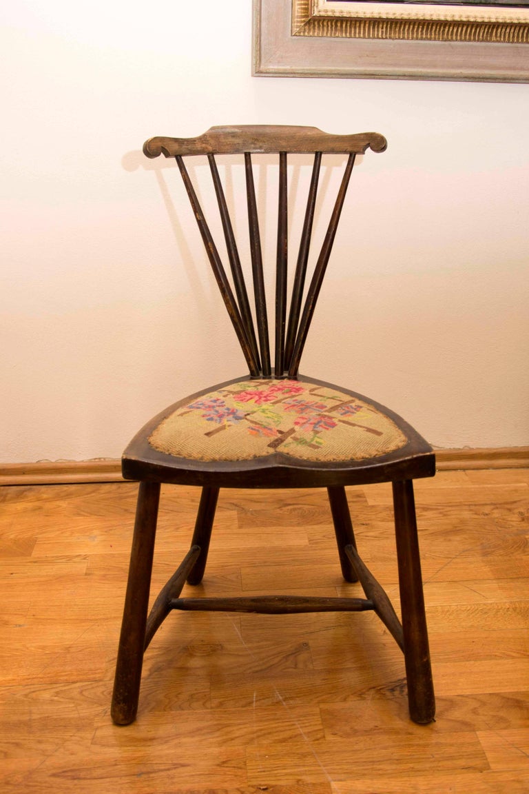 Fan Back Windsor Chair by Adolf Loos, circa 1920, Vienna For Sale at ...