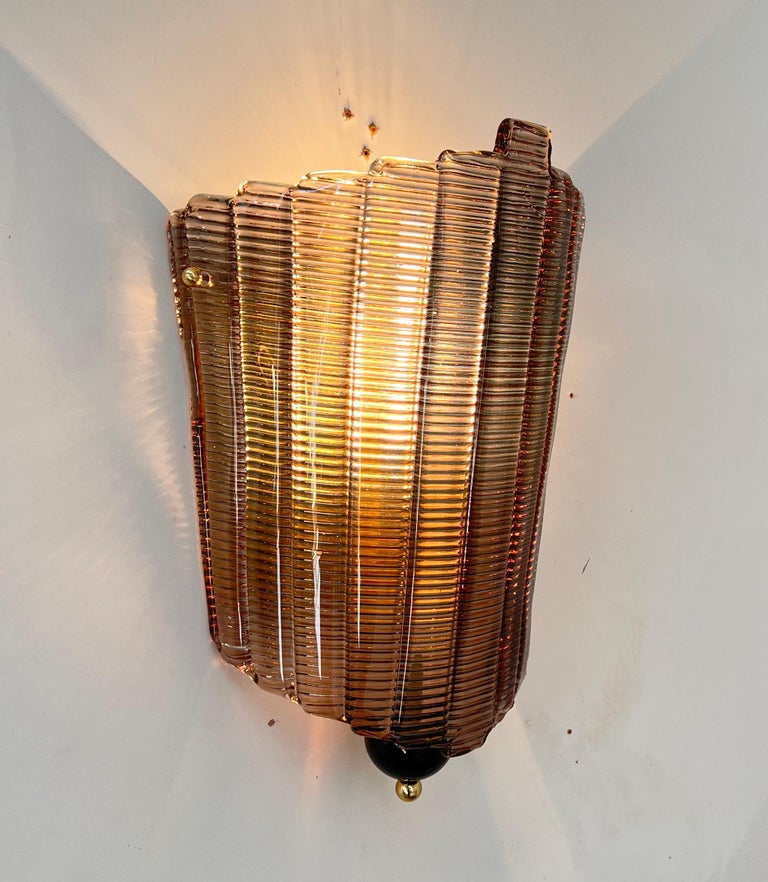 Fan Sconce by Fabio Ltd For Sale at 1stDibs