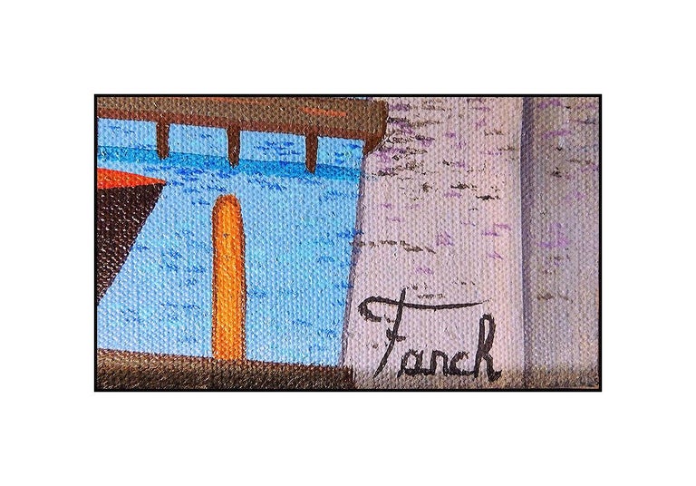 Fanch (Francois Ledan) - Fanch Ledan Original Acrylic Painting On ...